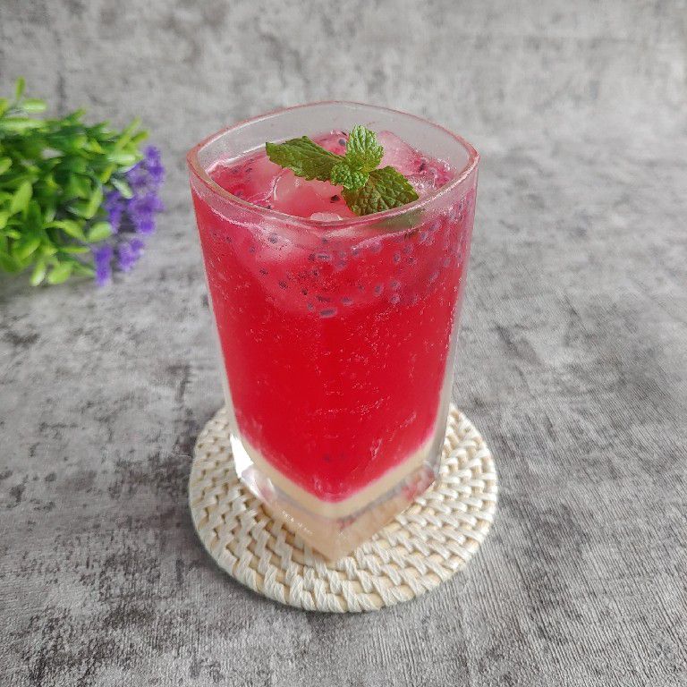 Resep Es Sogem Selasih (Soda Gembira) Sederhana Rumahan di Yummy App