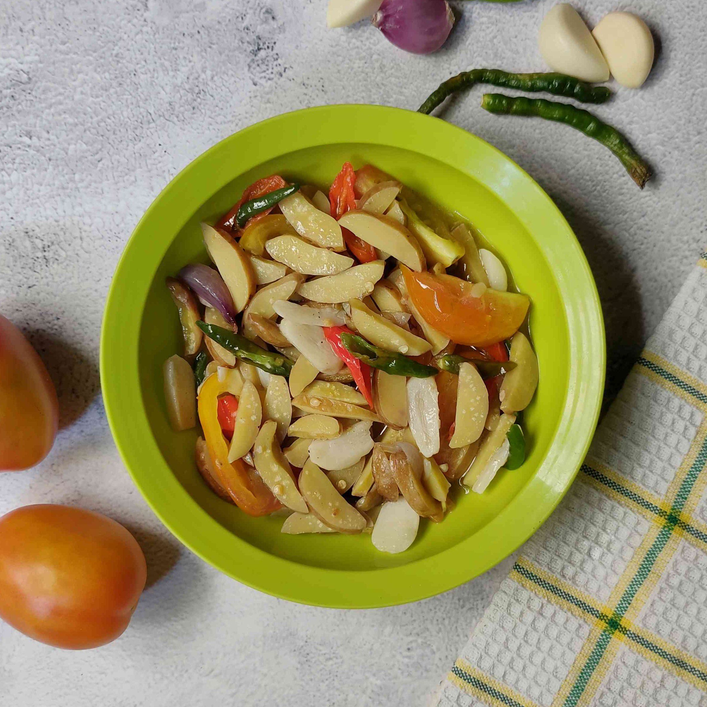 Resep Tumis Jengkol Pelangi Sederhana Rumahan di Yummy App