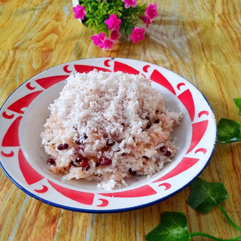 Resep Nasi Ketan Kacang Merah Sederhana Rumahan di Yummy App