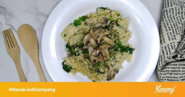 Resep Oats Risotto Sederhana Rumahan Di Yummy App