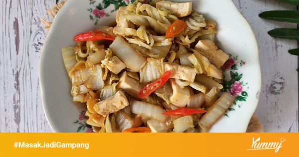 Resep Tumis Sawi Tahu Kecap Sederhana Rumahan Di Yummy App