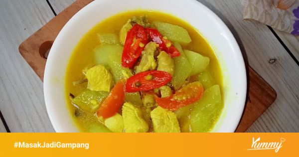 Resep Ayam Kuah Timun Sederhana Rumahan Di Yummy App