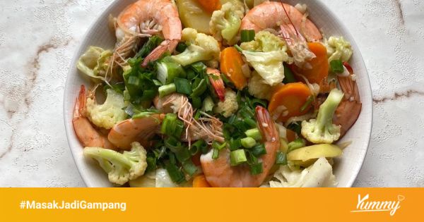 Resep Capcay Udang Sederhana Rumahan Di Yummy App