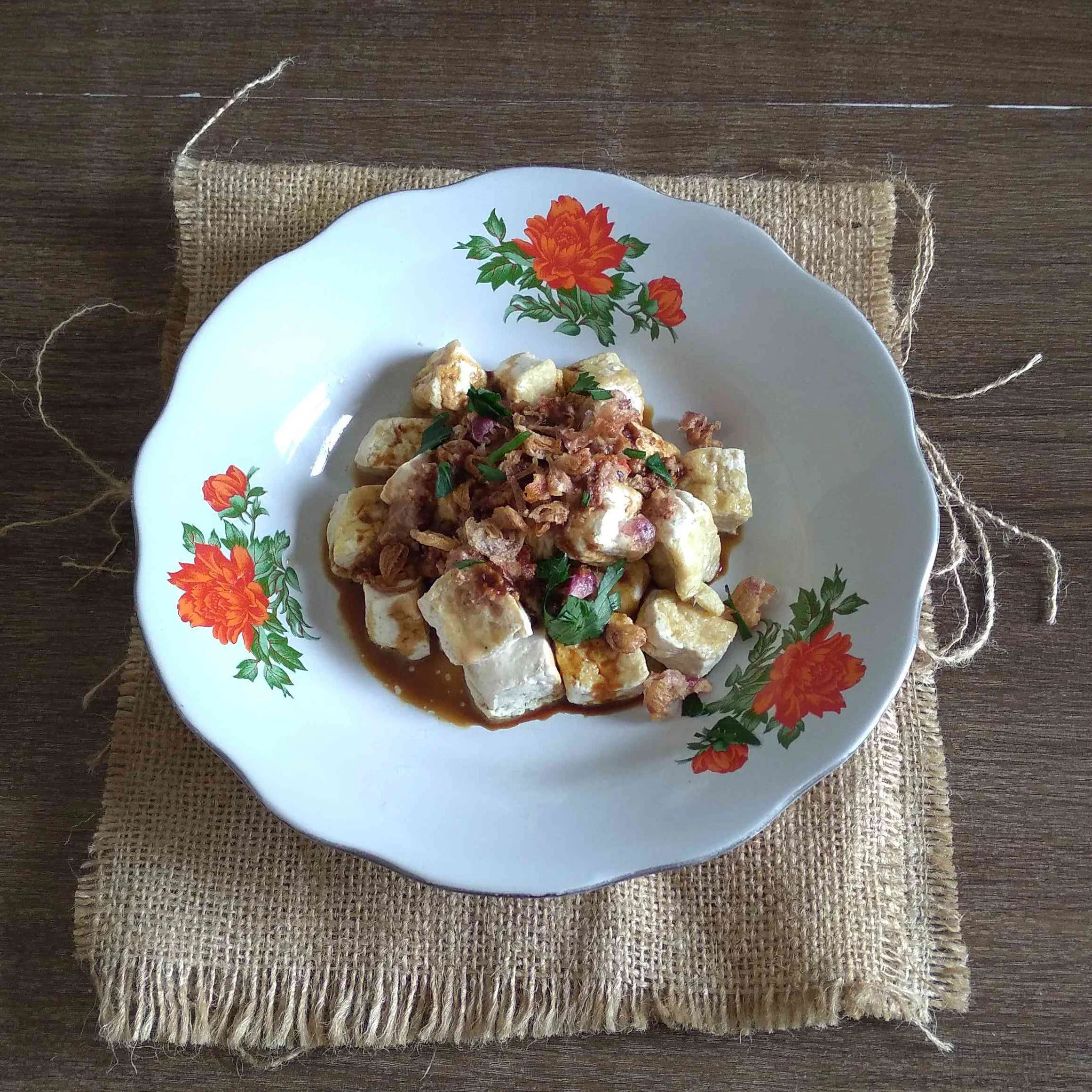 Resep Tahu Bumbu Kacang Sederhana Rumahan Di Yummy App