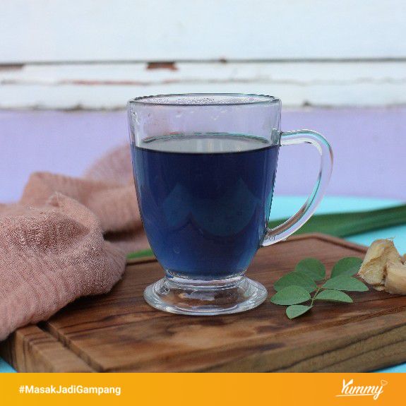 Resep Wedang Jahe Telang Pandan Sederhana Rumahan Di Yummy App