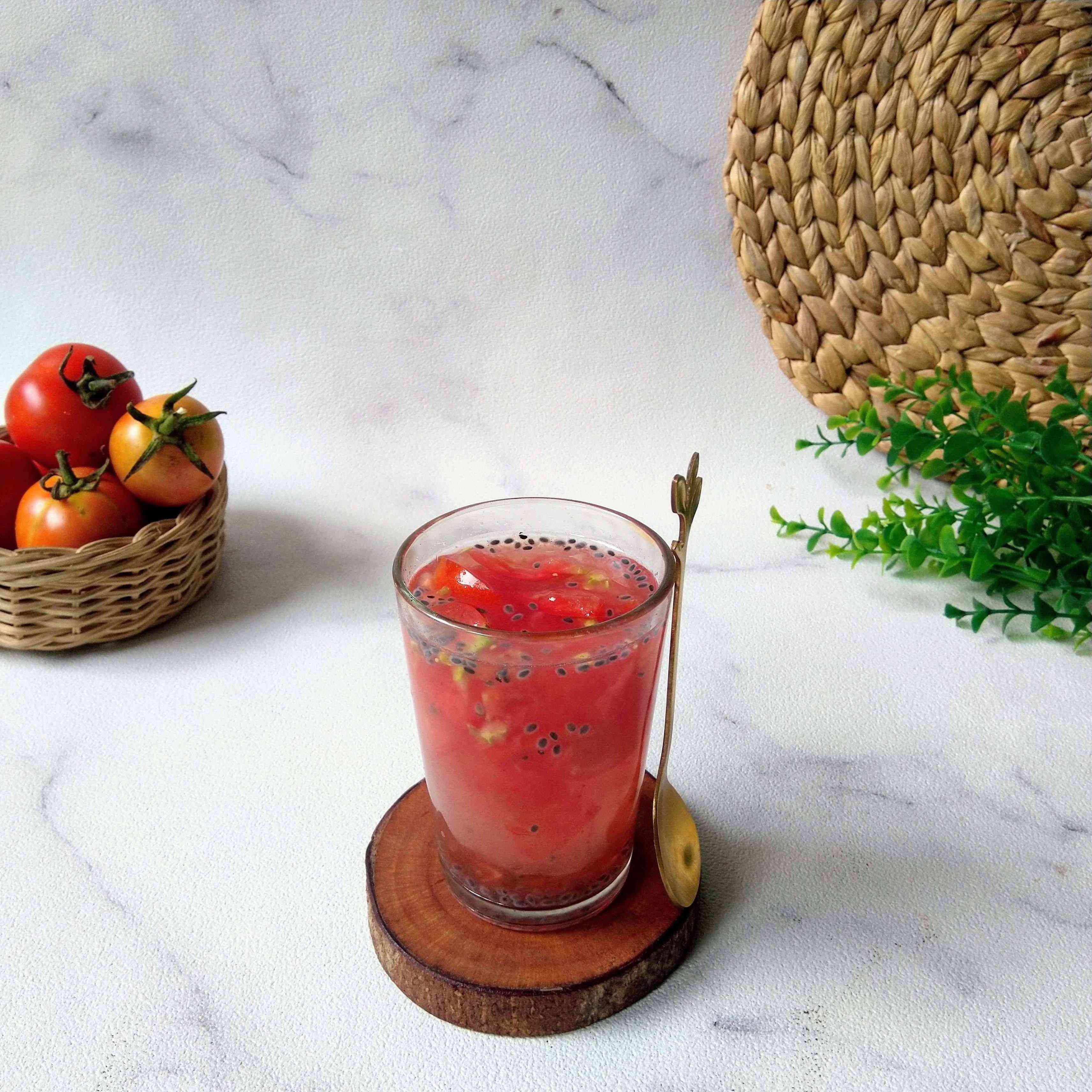 Resep Wedhang Tomat Selasih Sederhana Rumahan Di Yummy App