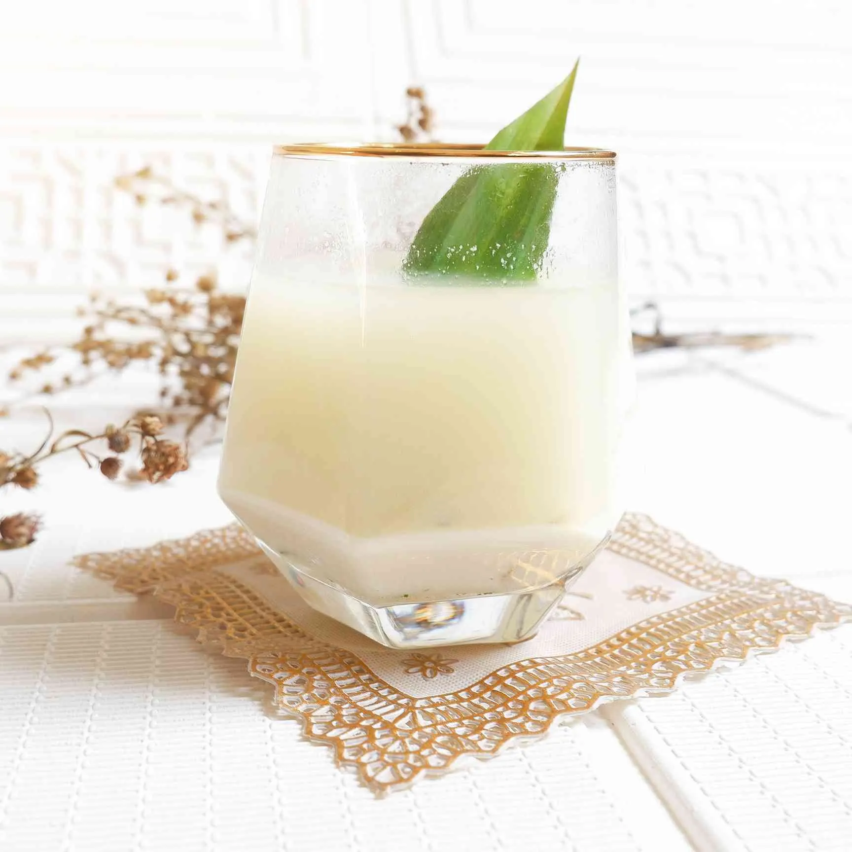 Resep Susu Kedelai Jahe Pandan Sederhana Rumahan di Yummy App Resep Susu Kedelai Jahe Pandan Sederhana Rumahan di Yummy App