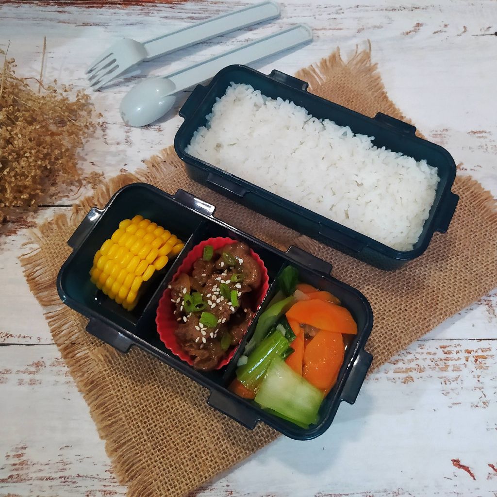 Resep Lunch Box Daging Teriyaki Sederhana Rumahan di Yummy App