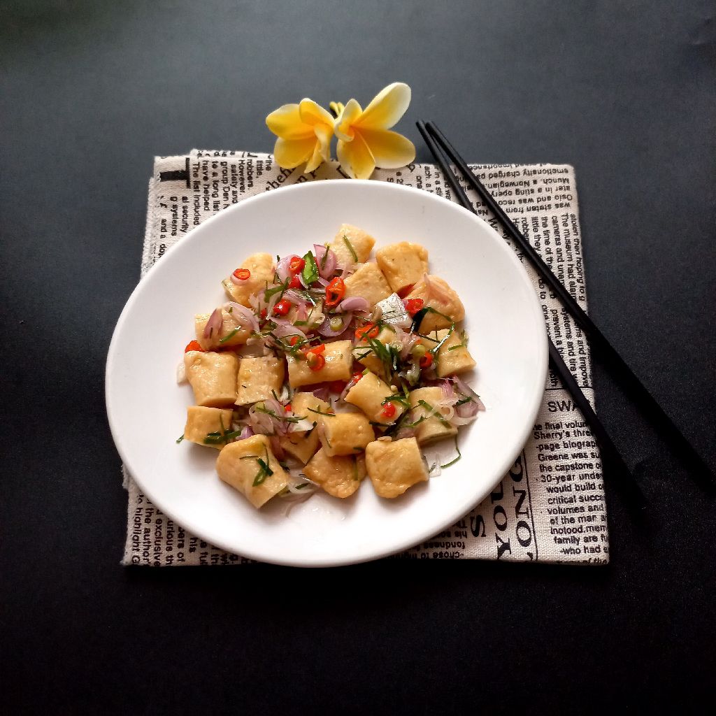 Resep Odeng Hotbar Sambal Matah Sederhana Rumahan di Yummy App