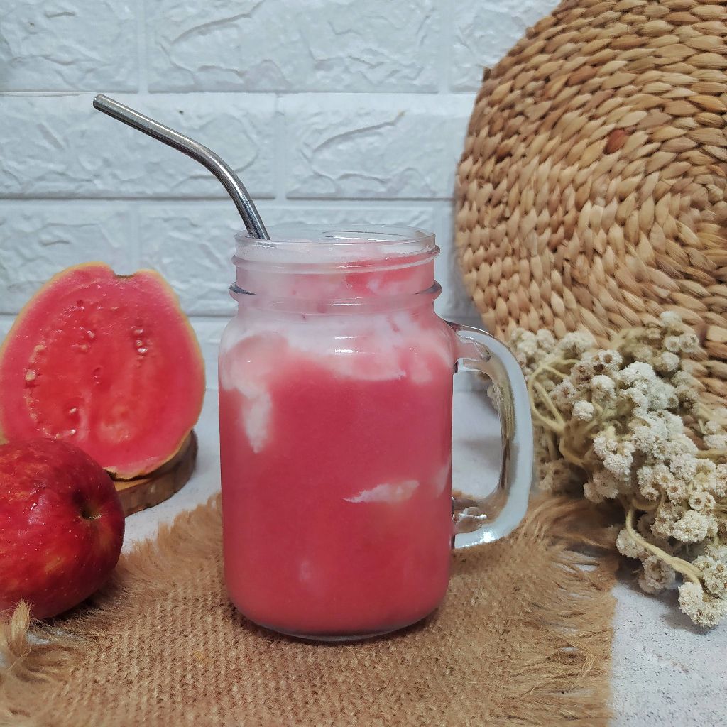 Resep Jus Jambu Biji Mix Apel Susu Sederhana Rumahan di Yummy App