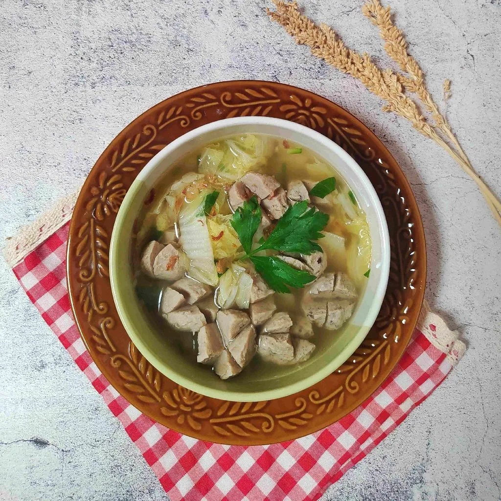 Resep Sop Sawi Putih Bakso Sederhana Rumahan di Yummy App