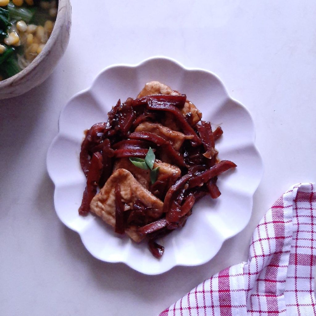 Resep Smoke Beef Tahu Teriyaki Sederhana Rumahan di Yummy App