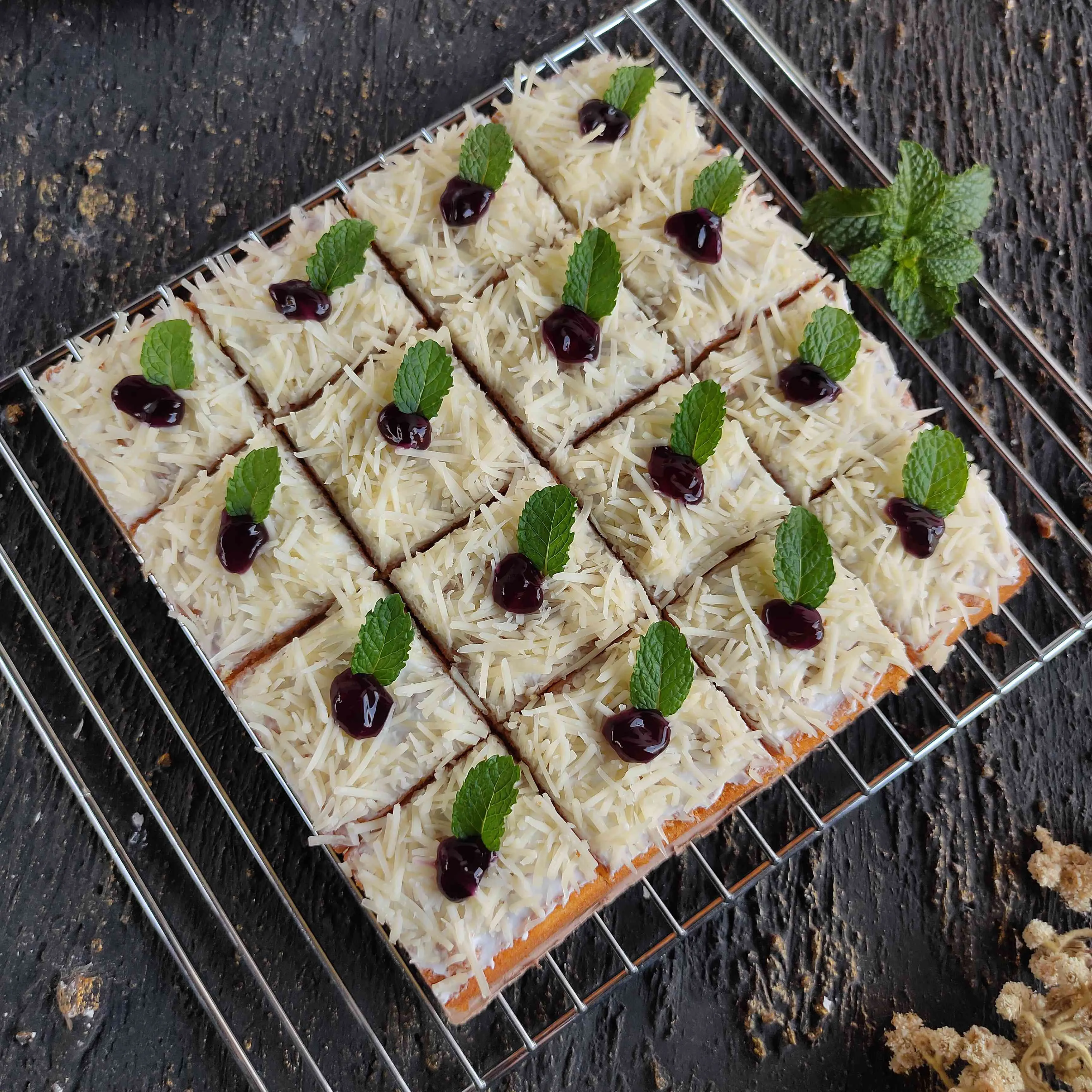 Resep Cake Potong Keju Sederhana Rumahan di Yummy App Resep Cake Potong Keju Sederhana Rumahan di Yummy App