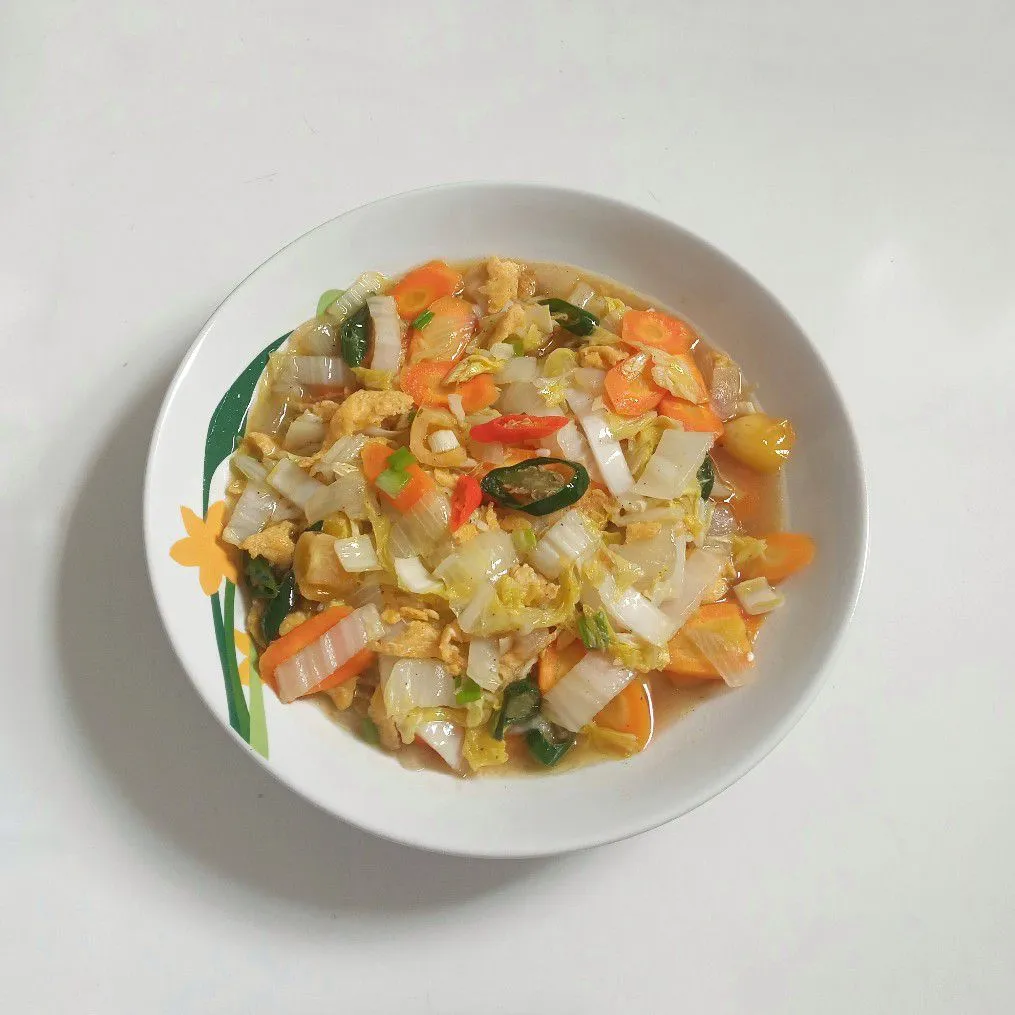 Resep Tumis Sawi Putih Wortel Telur Sederhana Rumahan Di Yummy App