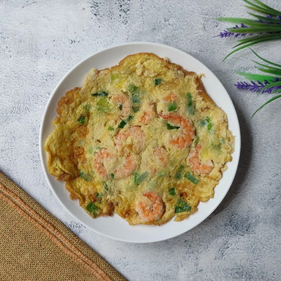 Resep Telur Dadar Udang Sederhana Rumahan di Yummy App
