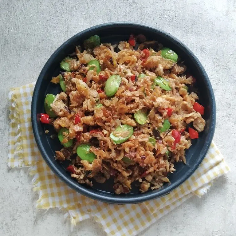 Resep Tumis Rebon Telur Pete Sederhana Rumahan di Yummy App