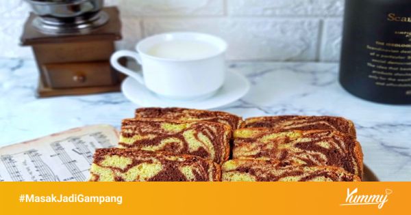 Resep Marmer Coffee Cake Kreasikopi Sederhana Rumahan Di Yummy App