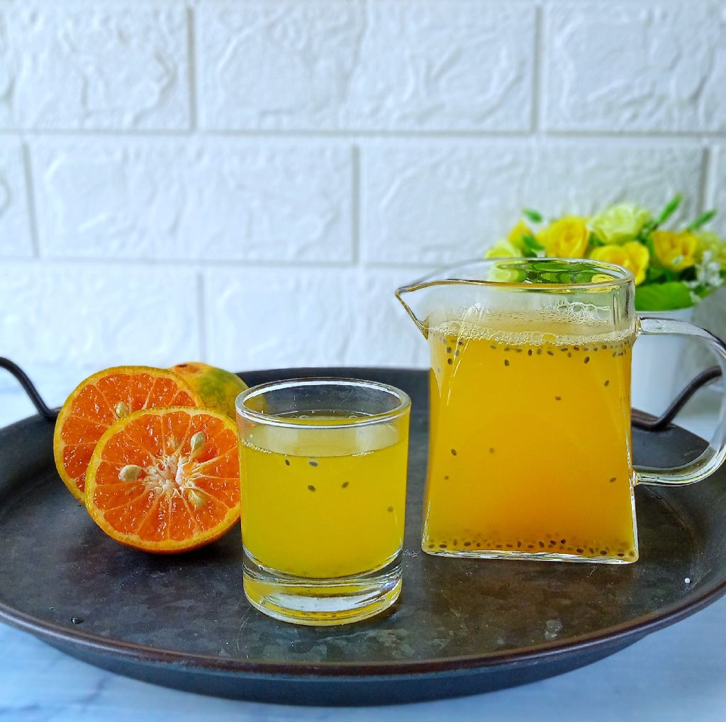 Resep Wedang Jeruk Selasih Sederhana Rumahan Di Yummy App