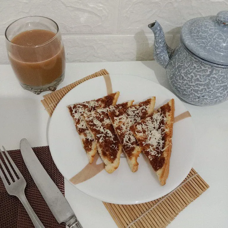 Resep Roti Panggang Topping Kopi Keju #KREASIKOPI Sederhana Rumahan di ...