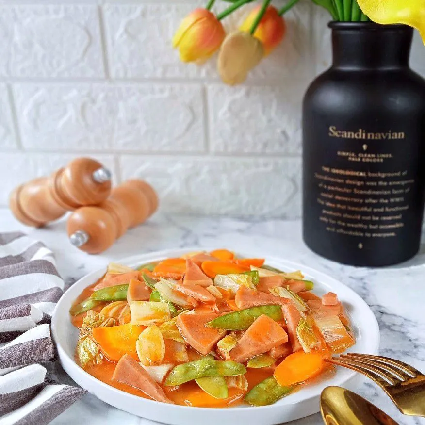 Resep Cap Cay Smoke Chicken Sederhana Rumahan di Yummy App