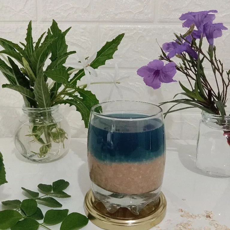 Resep Oatmeal Kopi Telang Kreasikopi Sederhana Rumahan Di Yummy App