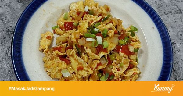 Resep Tumis Telur Tomat Sederhana Rumahan Di Yummy App