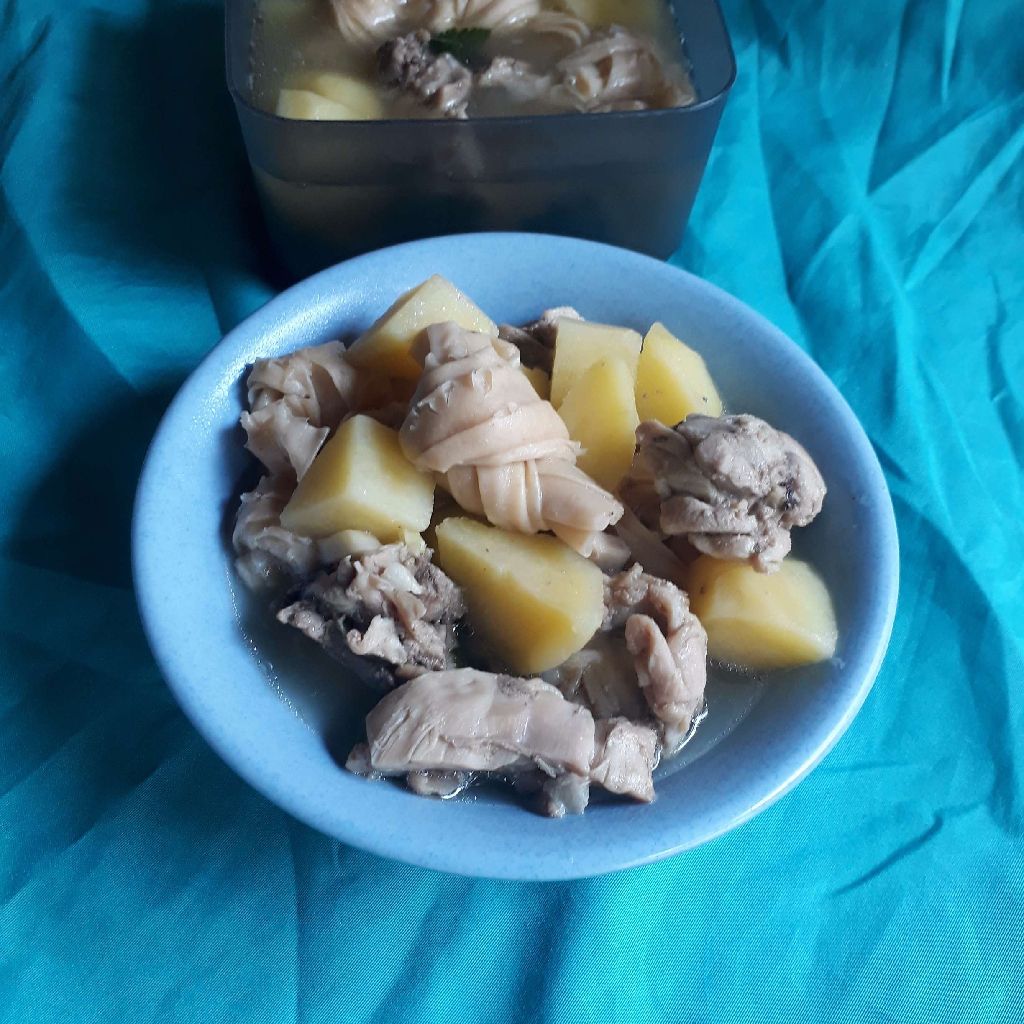 Resep Sop Kentang Kembang Tahu Sederhana Rumahan di Yummy App