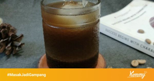 Resep Es Kopi Karamel #KREASIKOPI Sederhana Rumahan di Yummy App Resep Es Kopi Karamel #KREASIKOPI Sederhana Rumahan di Yummy App
