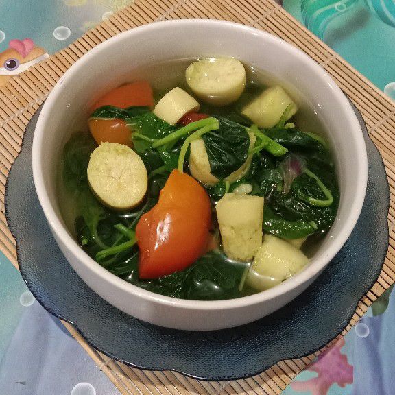 Resep Bayam Kuah Turubuk Tomat Sederhana Rumahan Di Yummy App