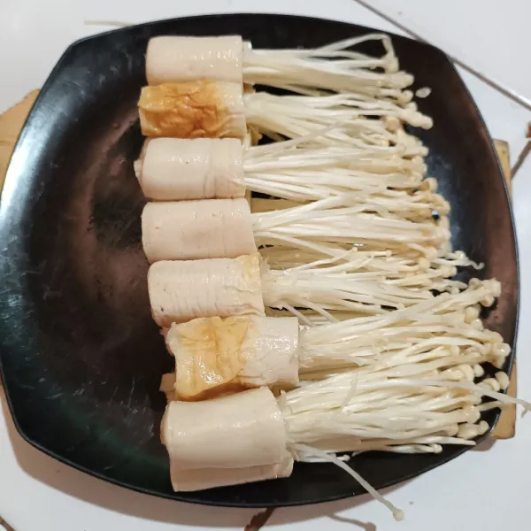 Resep Chikuwa Enoki Bakar Sederhana Rumahan di Yummy App
