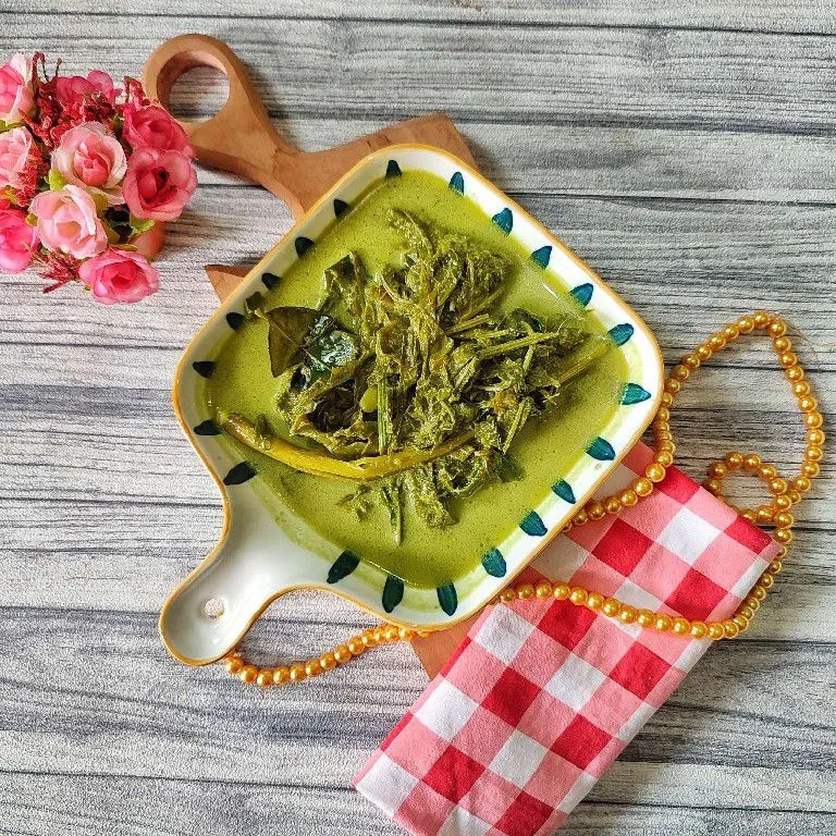 Resep Gulai Sayur Pakis Sederhana Rumahan Di Yummy App