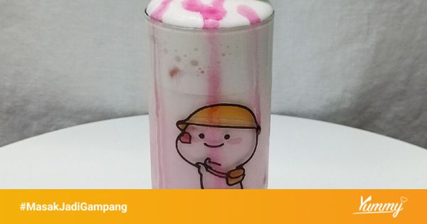 Resep Foamy Strawberry Milk Sederhana Rumahan Di Yummy App