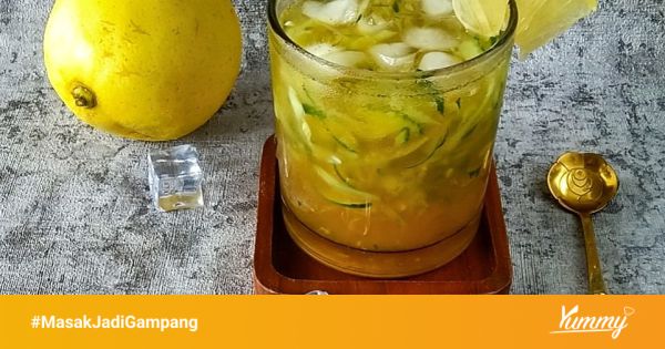 Resep Es Rujak Timun Kuah Lemon Sederhana Rumahan Di Yummy App