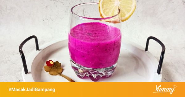 Resep Dragon Fruit Smoothies Smoothiessobatyummy Sederhana Rumahan Di