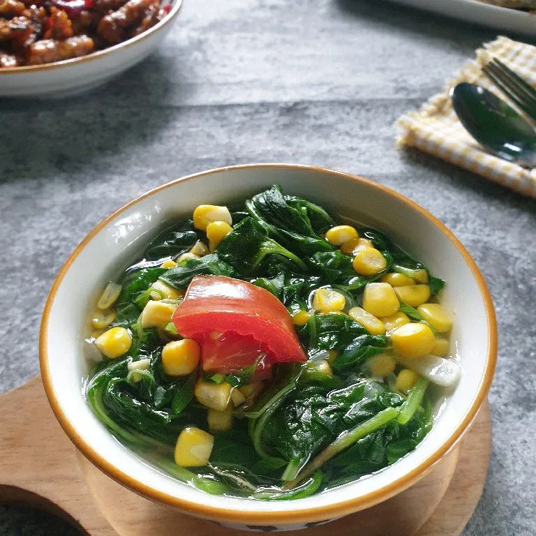 Resep Sayur Bening Bayam Jagung Sederhana Rumahan Di Yummy App