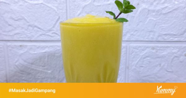 Resep Mango Soymilk Honey Smoothie Smoothiessobatyummy Sederhana