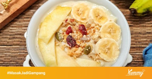 Resep Mango Banana Smoothie Bowl Smoothiessobatyummy Sederhana Rumahan