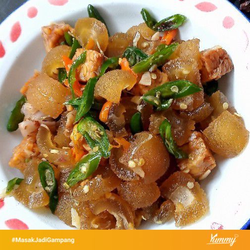 Resep Oseng Kikil Cabe Hijau Sederhana Rumahan di Yummy App Resep Oseng Kikil Cabe Hijau Sederhana Rumahan di Yummy App