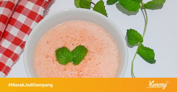 Resep Tomato Smoothie Smoothiessobatyummy Sederhana Rumahan Di Yummy App