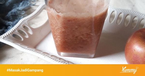 Resep Creamy Apple Banana Smoothies Smoothiessobatyummy Sederhana