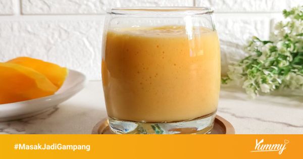 Resep Mango Smoothie Smoothiessobatyummy Sederhana Rumahan Di Yummy App