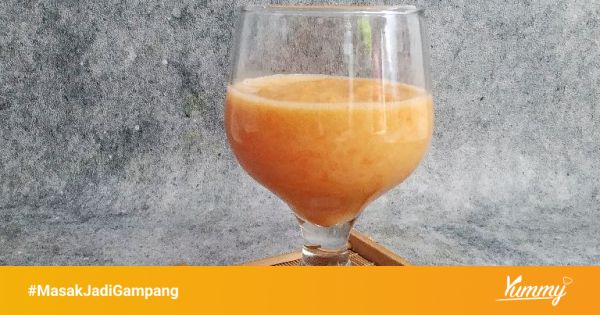 Resep Carrot Smoothie Smoothiessobatyummy Sederhana Rumahan Di Yummy App