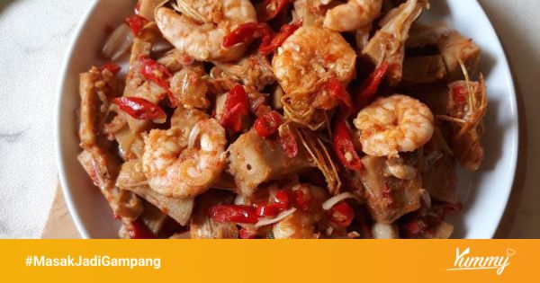 Resep Oseng Nangka Udang Sederhana Rumahan Di Yummy App