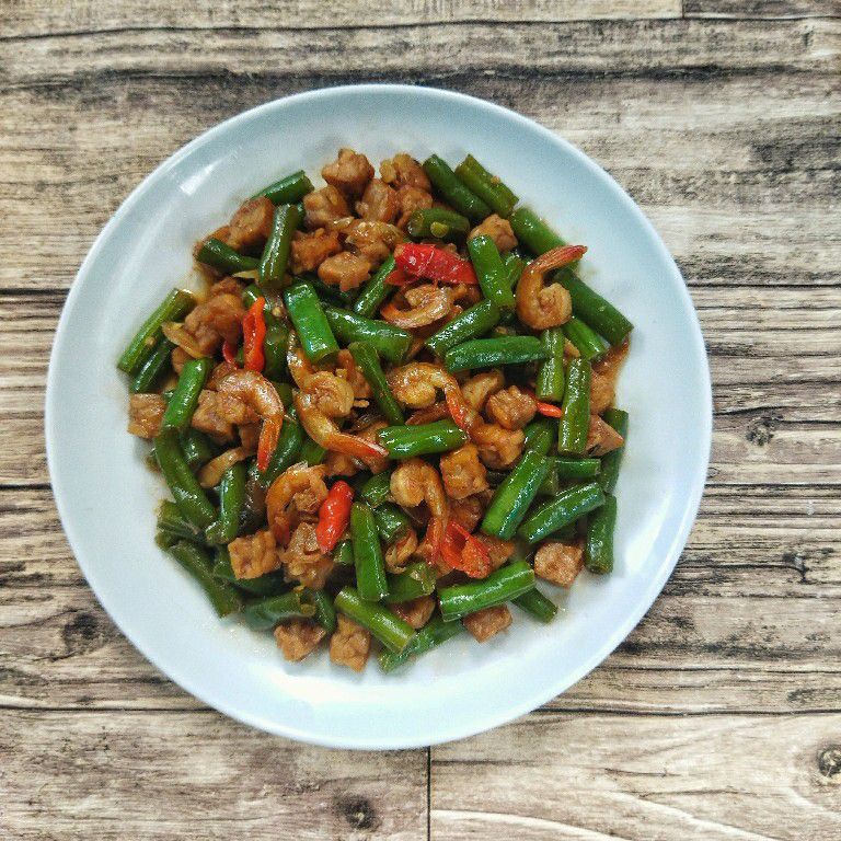 Resep Tumis Buncis Tempe Udang Sederhana Rumahan di Yummy App