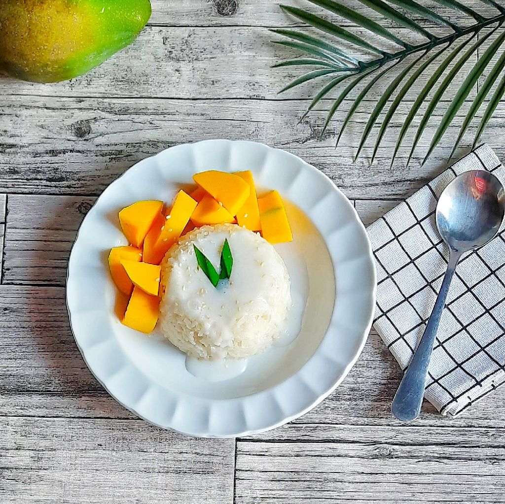 Resep MANGGO STICKY RICE Sederhana Rumahan di Yummy App