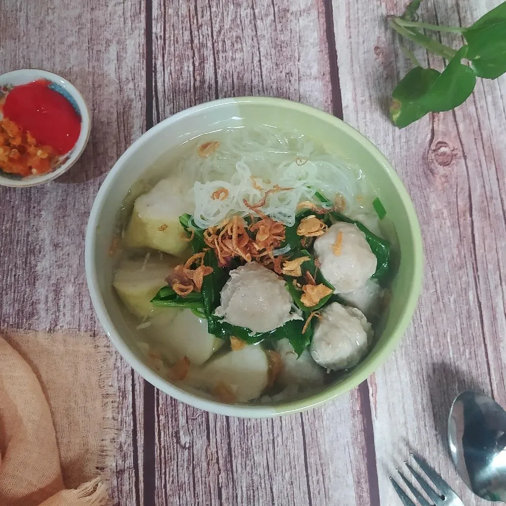 Resep Bakso Bihun Sederhana Rumahan dari Vhita Hani