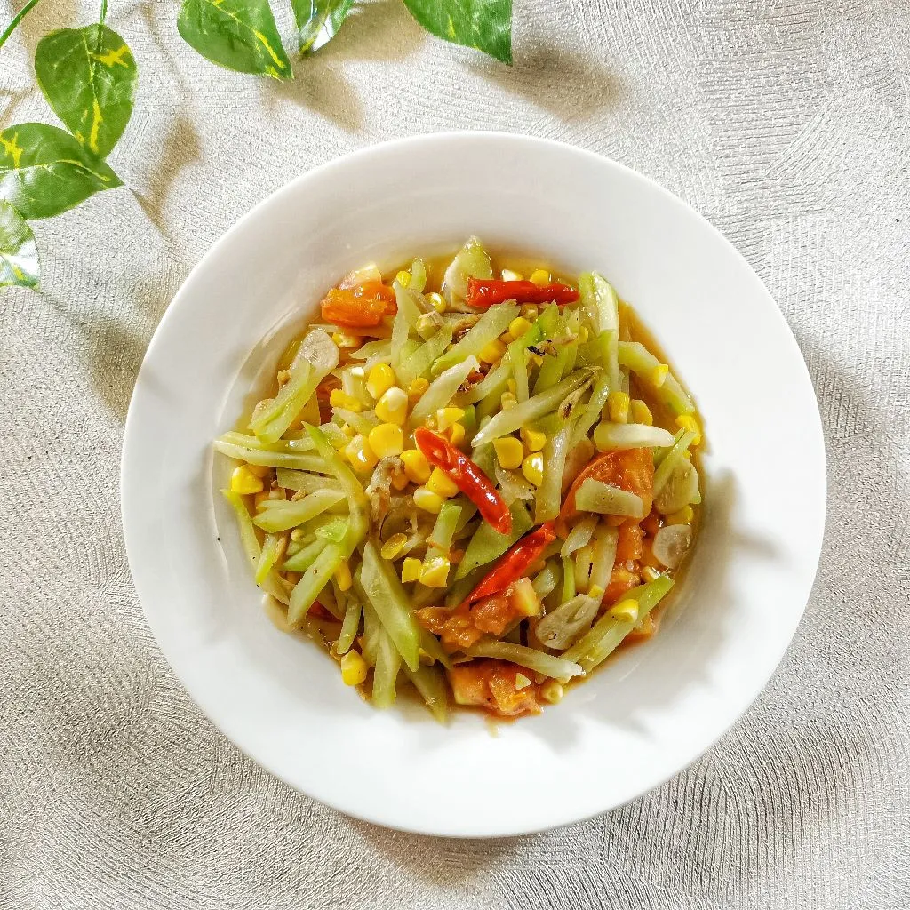 Resep Tumis Labu Siam Pelangi Sederhana Rumahan Di Yummy App