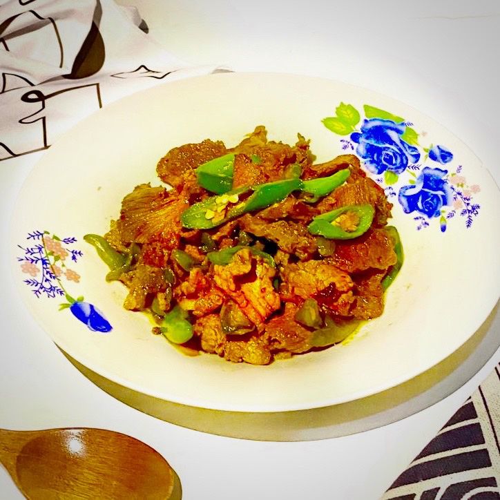Resep Tumis Daging Cabe Ijo Sederhana Rumahan di Yummy App