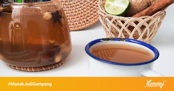 Resep Wedang Rempah Tiga Sekawan Sederhana Rumahan Di Yummy App
