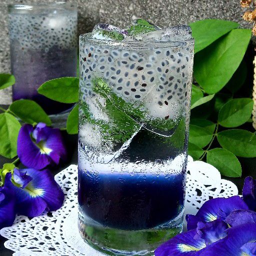 Resep Mojito Bunga Telang Sederhana Rumahan di Yummy App